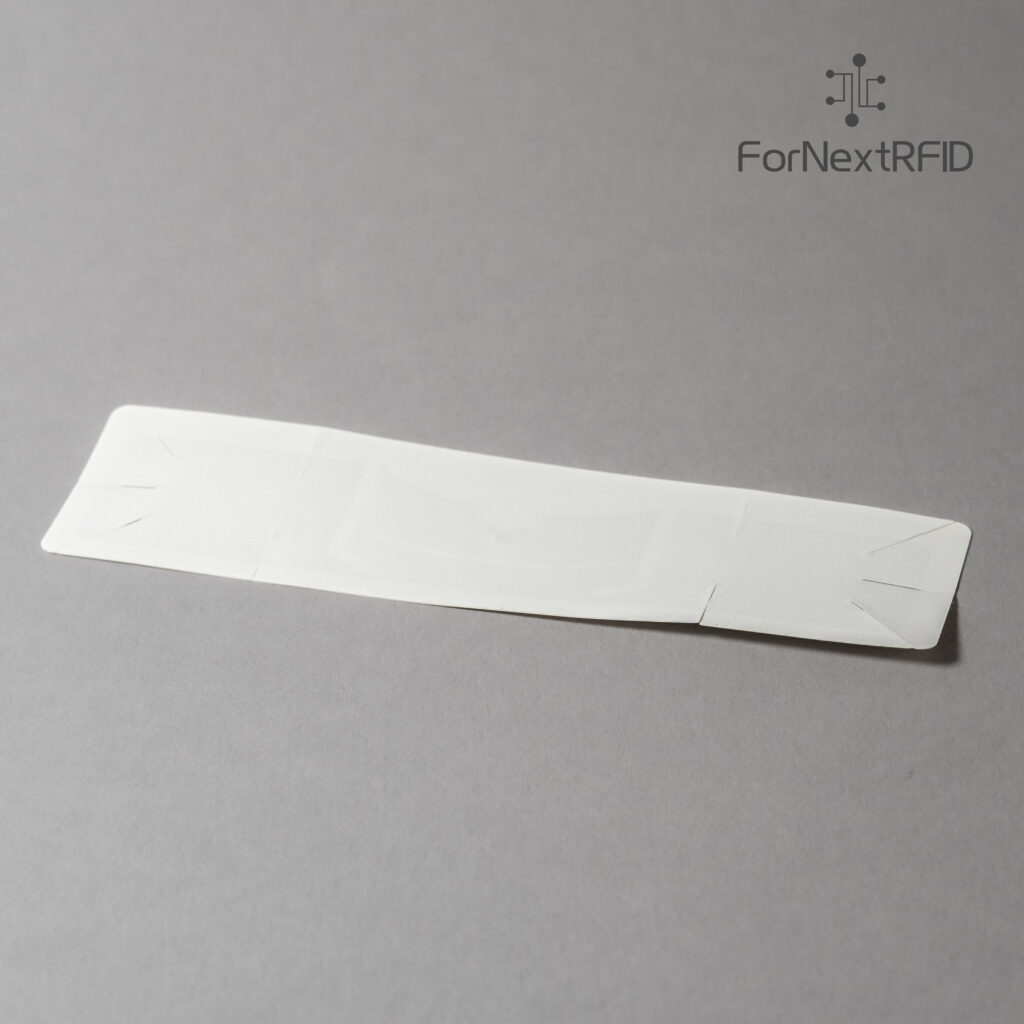 Tamper-Evident UHF Windshield RFID Label with Security Cuts 100×28mm ...